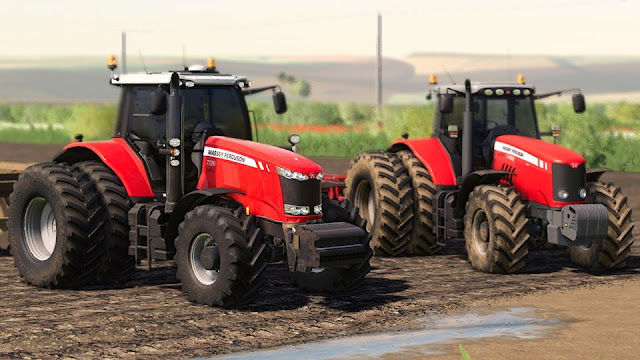 PACK TRATORES MF - FS19 | DRGS MODS