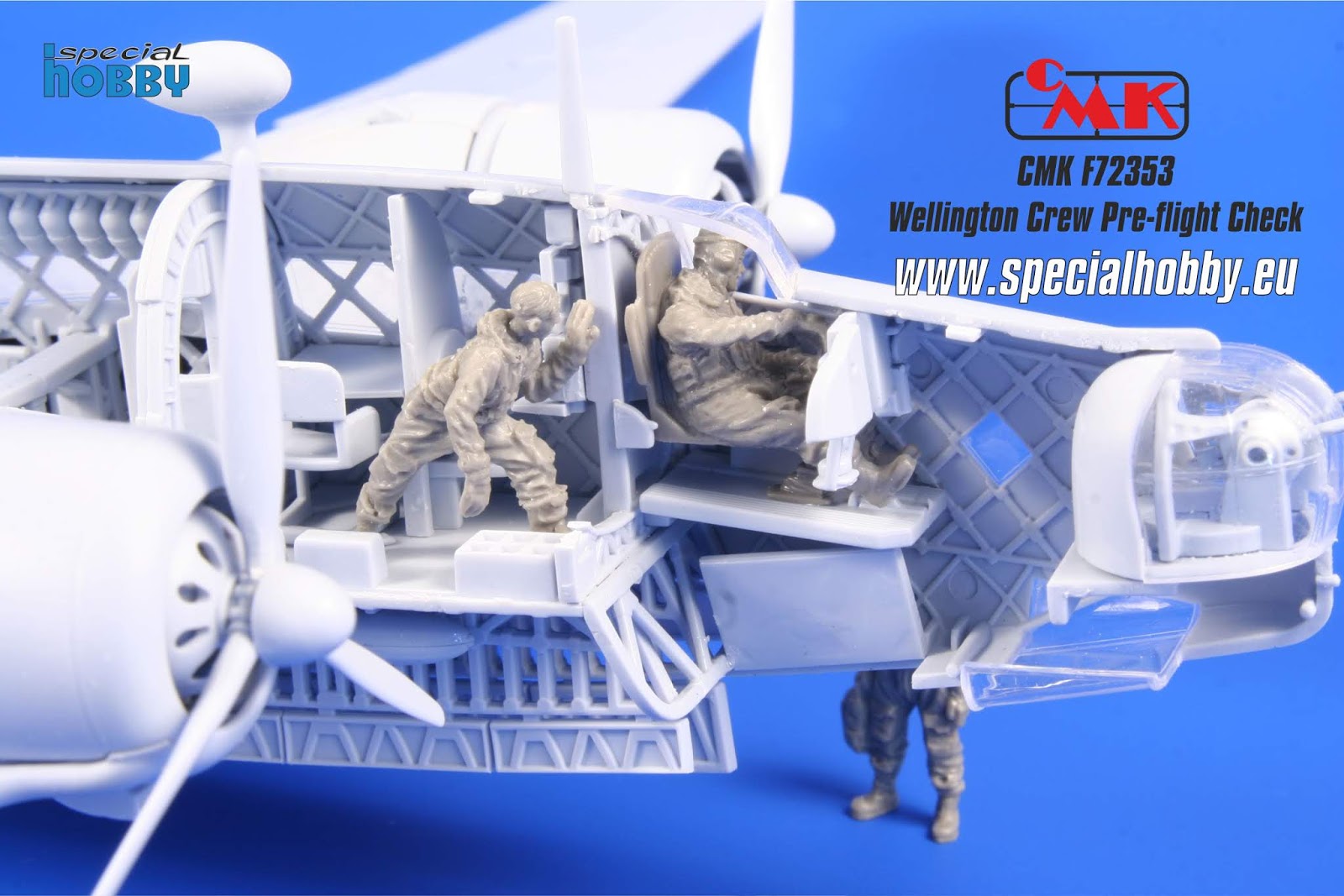 1/72 Wellington Crew Pre-flight Check figures for the new Airfix kit