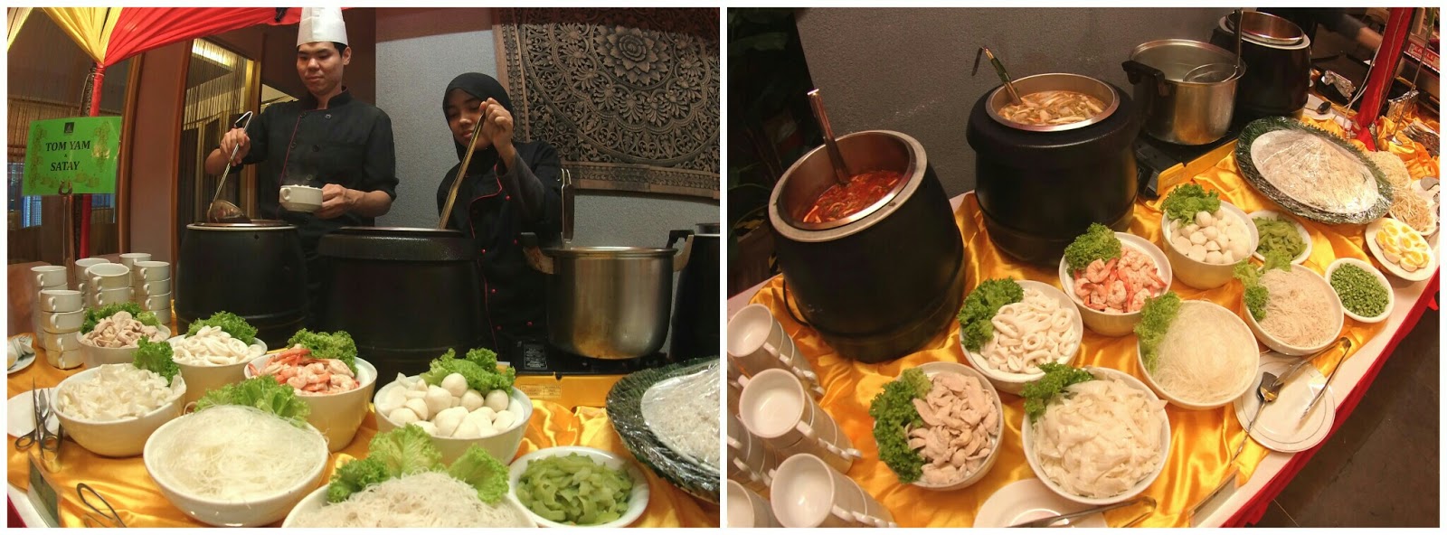 BUFFET RAMADAN MENU THAI DI CHAKRI PALACE KLCC