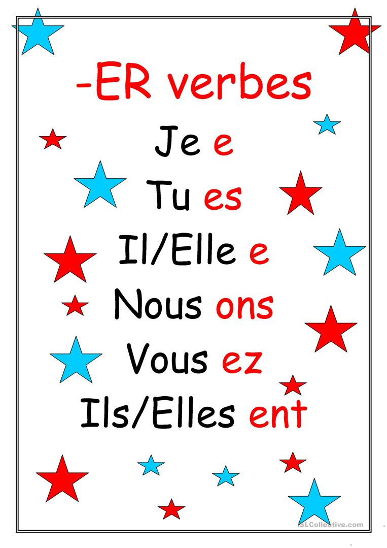 COSAS Y MÁS COSAS: VERBES EN - ER