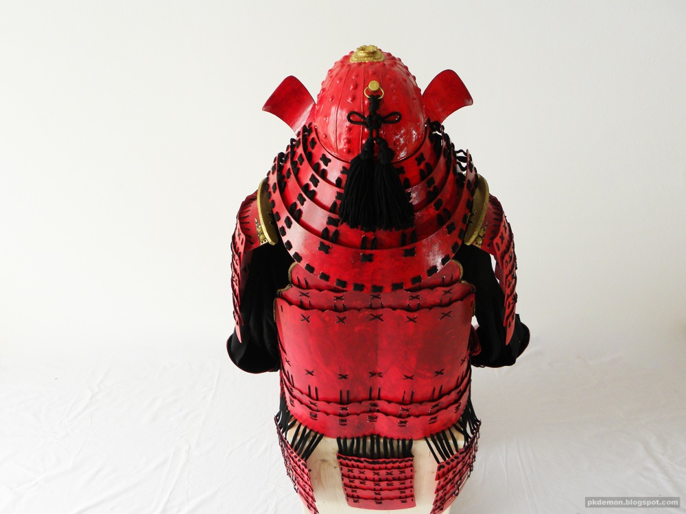 pkDemon Creations: Red samurai armor