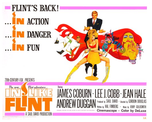 Histórias de Cinema: DEREK FLINT - rival americano de James Bond...