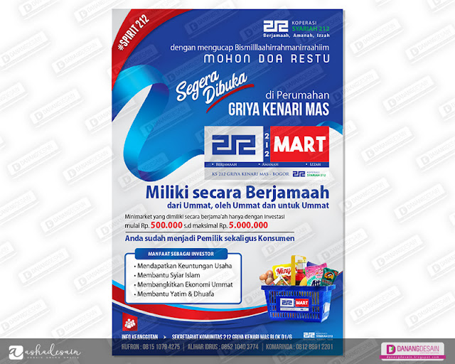 Contoh Desain Spanduk Banner 212 Mart Syariah - Contoh Desain Banner ...