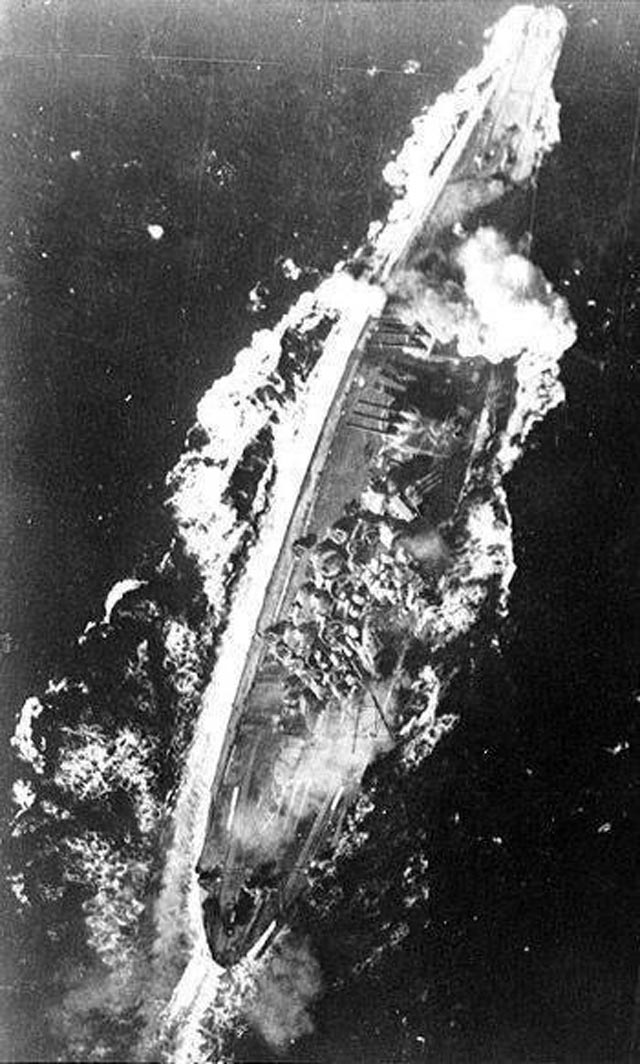 World War II in Pictures: How Few Torpedoes Could Sink a Battleship?
