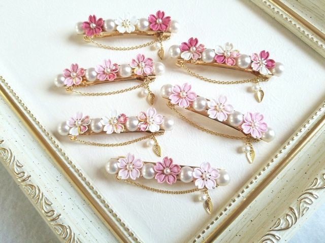 Hair clips jewellery designs