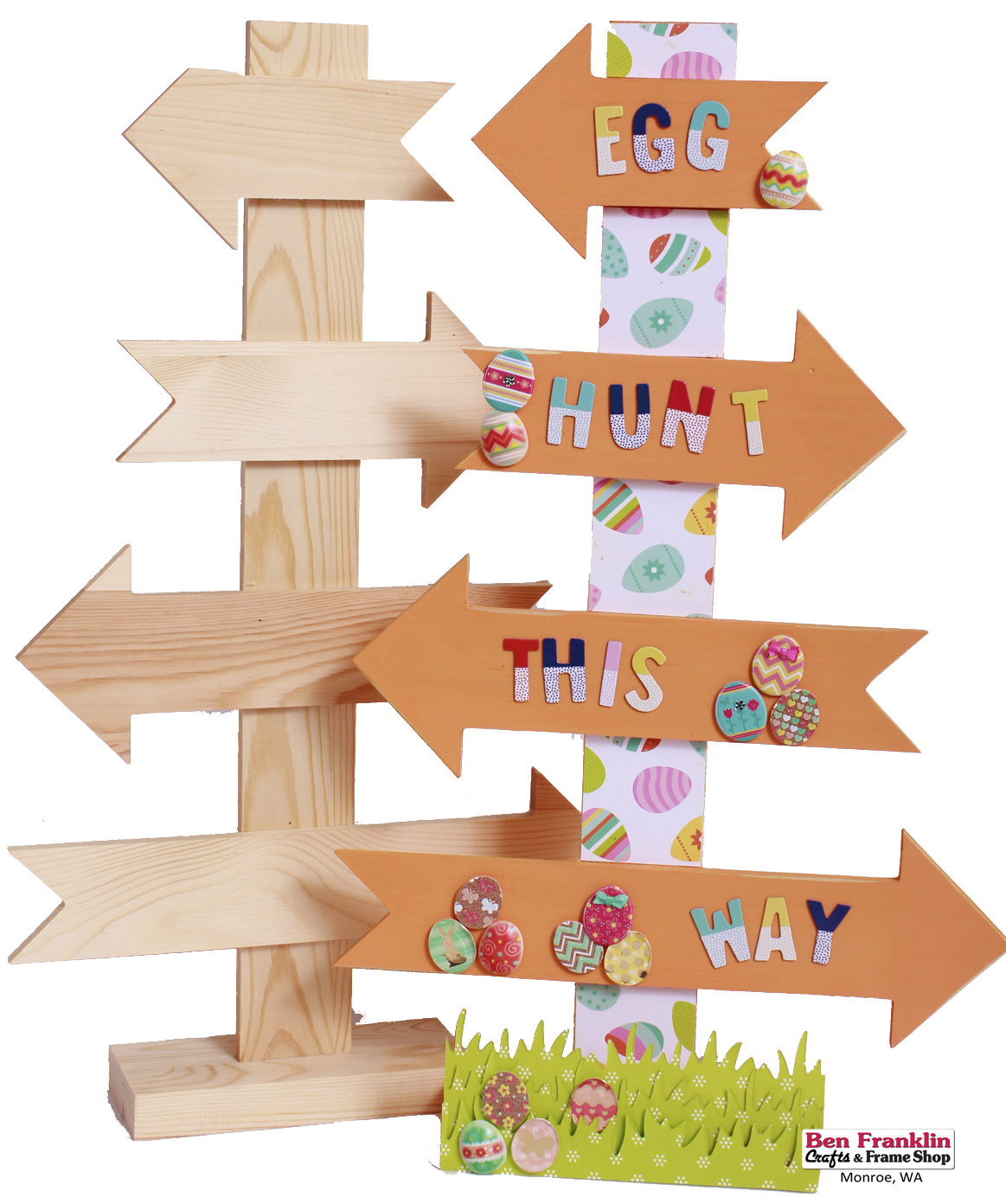 Ben Franklin Crafts and Frame Shop, Monroe, WA: DIY Egg Hunt ...