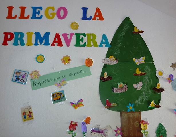 1er CICLO DE PRIMARIA: ¡ Bienvenida Primavera!