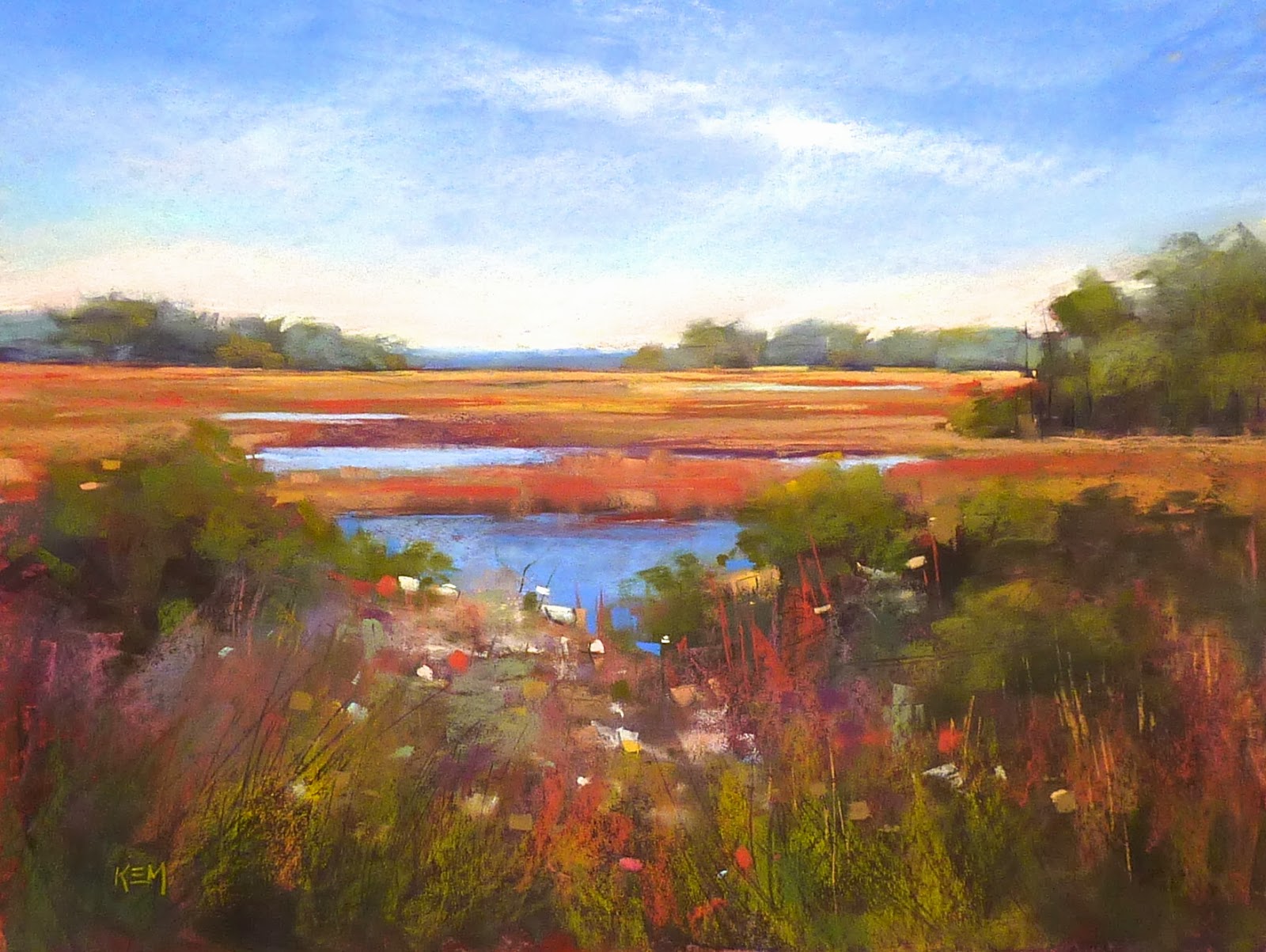 Painting My World: A Texture Tip for Pastels