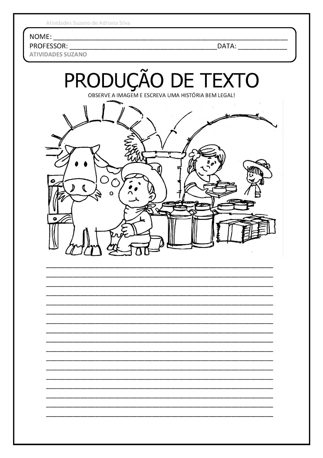 Trabalhando formação de frases e produção de texto (EM PDF)