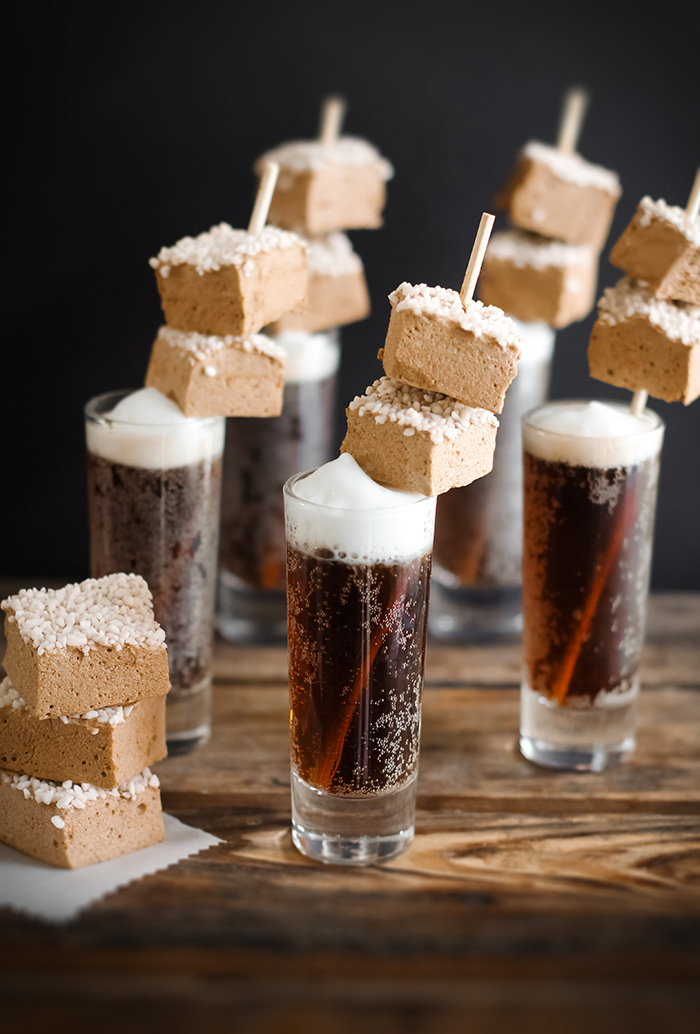 Root Beer Float Marshmallows Sprinkle Bakes