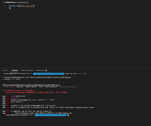 Configure ESLint and Prettier in VS Code for JavaScript Development ...