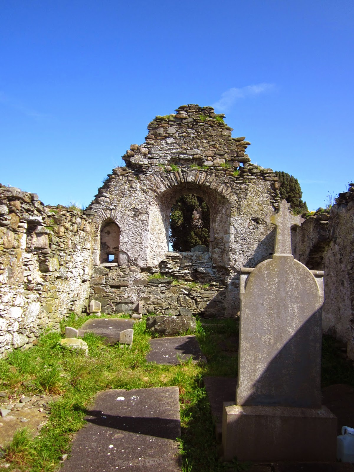 Old Graveyard & Church Ruins Outside Clogherhead