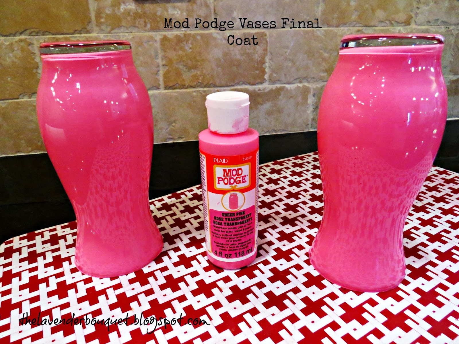 The Lavender Bouquet: It's Mod Podge Monday.......Check out our DIY ...