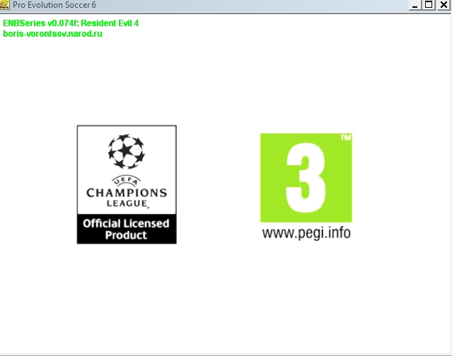 Pro Evolution Soccer: E_text Menu PES 6, PES 2012 no PES 6 - PES 6 Edit