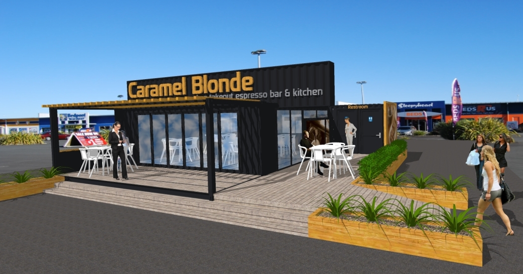 Shipping Container Cafe,Design,and Concept - Container Interior Design Idea