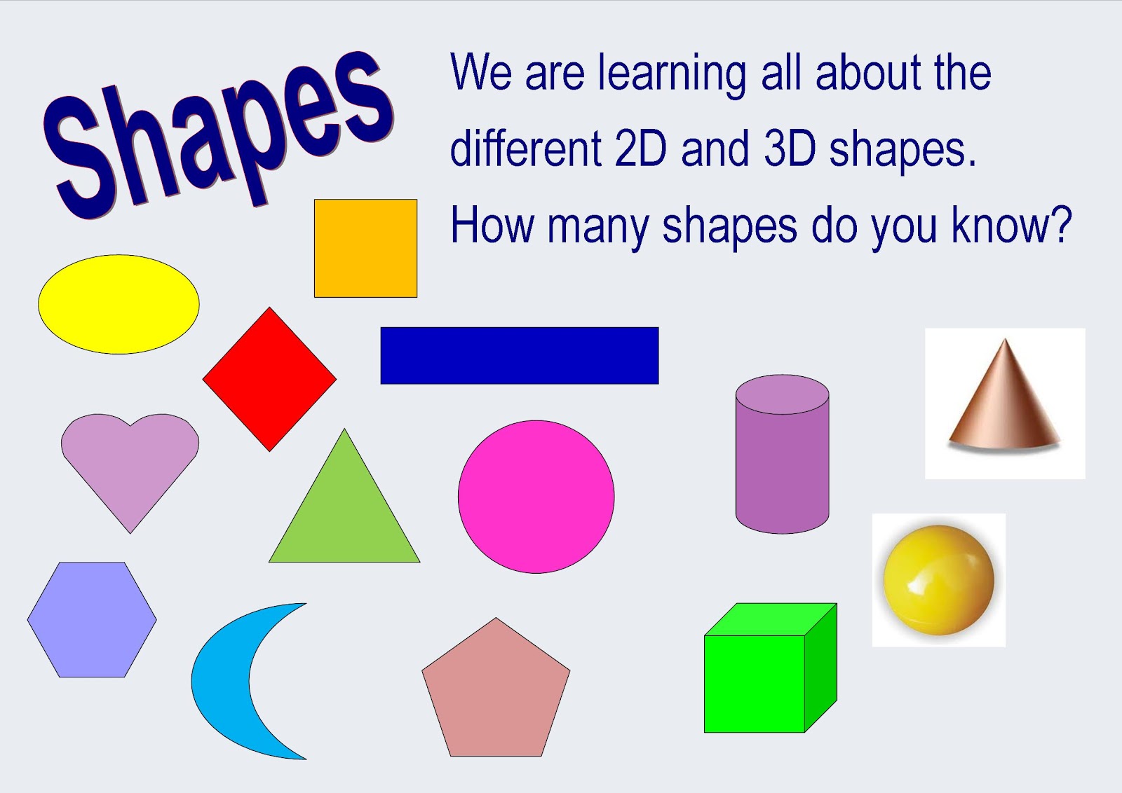 Room 21 blog: Shapes, shapes, shapes. How many shapes can you find ...