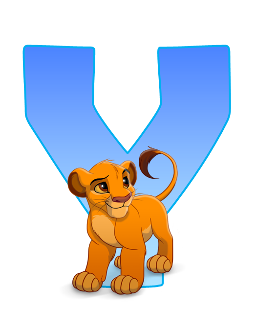 Kits imprimibles gratis : Abecedario Rey león