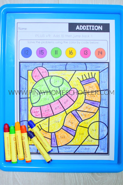 Mastering Addition with Color by Code Seasonal Themes | The Pinay ...