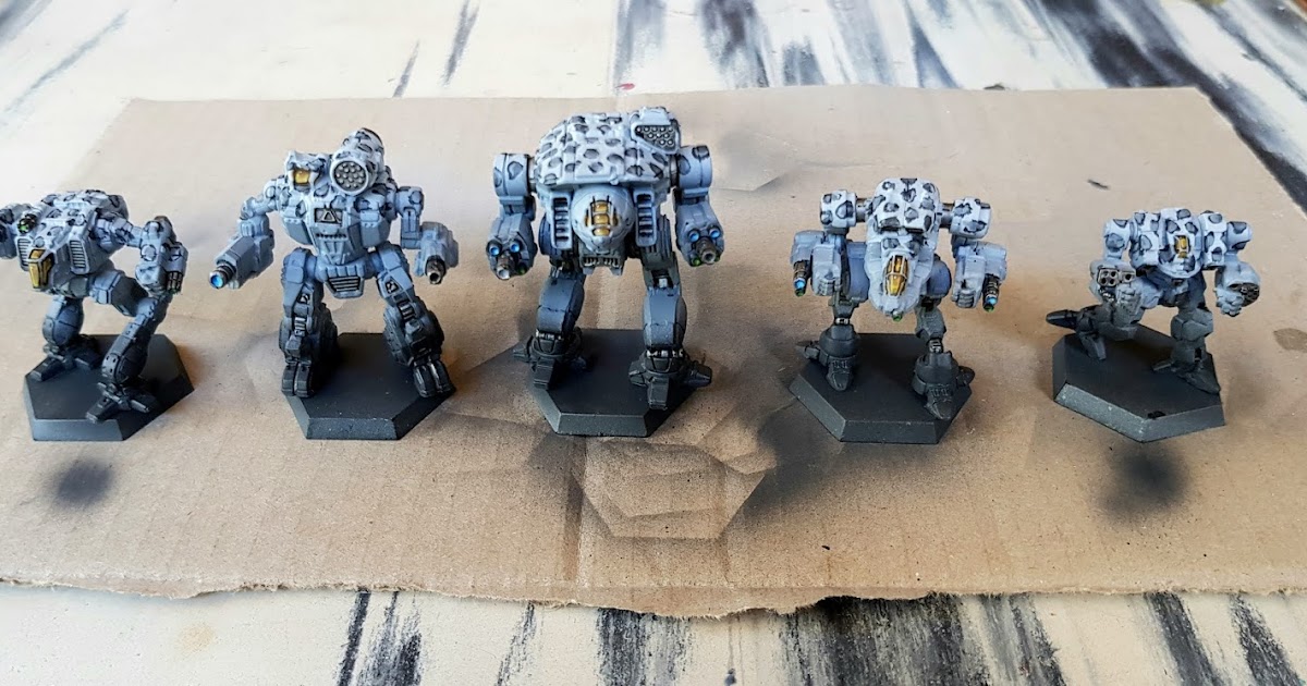 Old School Gaming: BattleTech: Smoke Jaguar Command Star Progress
