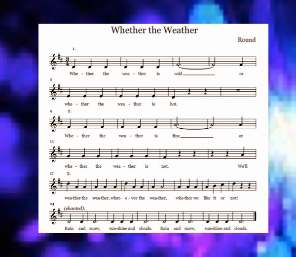 MLT, easy as Do Re Mi: A Music Learning Theory classroom: Whether the ...