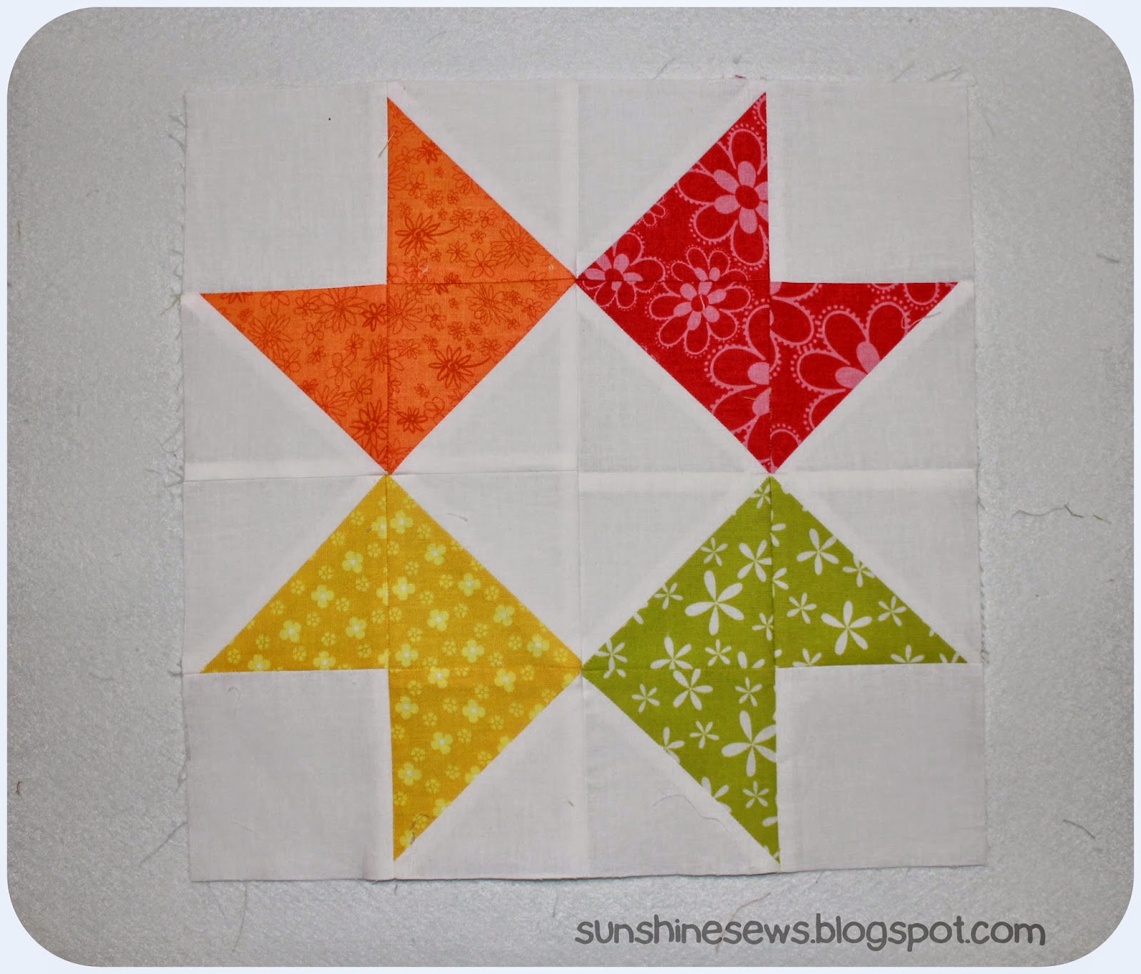 SunShine Sews...: Solstice Star Series: Ribbon Star