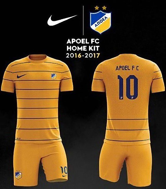 APOEL 2016-17 ユニフォーム - ユニ11