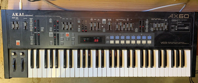 MATRIXSYNTH: AKAI PROFESSIONAL AX60 - Vintage Analog Synthesizer