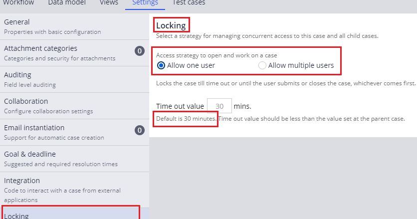 Case locking in pega | Pega Help | Case Management | Integration | Data ...