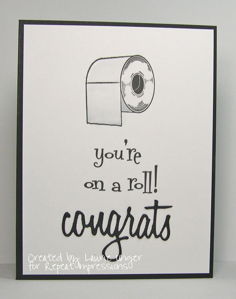 Laurie's Stamping Blog: Holy Crap... It's A Blog Hop!