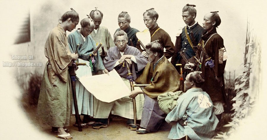 Portraits of the Real Samurai in the 19 Century ~ Vintage Everyday