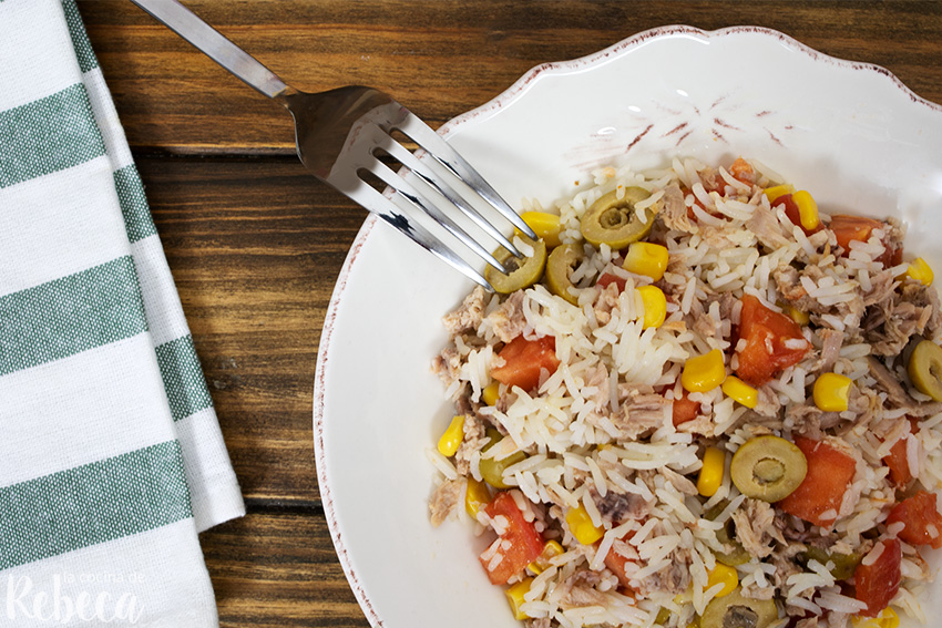 La cocina de Rebeca: Ensalada de arroz