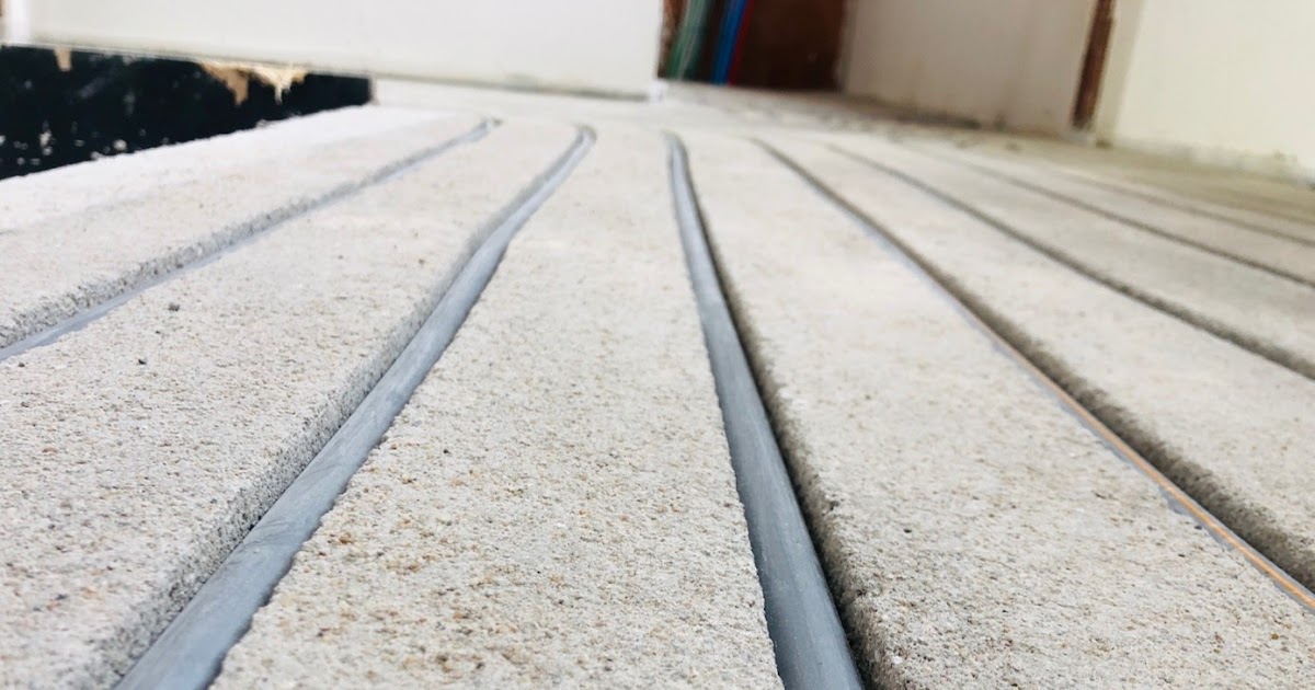 Vloerverwarming - frezen in chape | Clima Concept