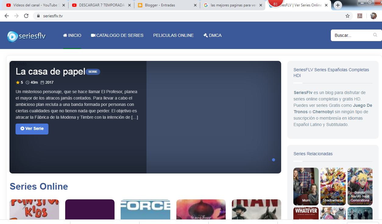 LAS MEJORES PAGINAS PARA VER SERIES ONLINE 2020 - Tutoriales-Como se Hace