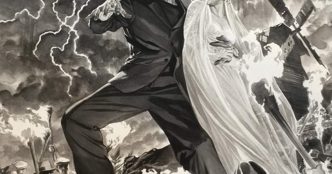 The Geeky Nerfherder: #CoolArt: 'Classic Universal Monsters' by Alex Ross