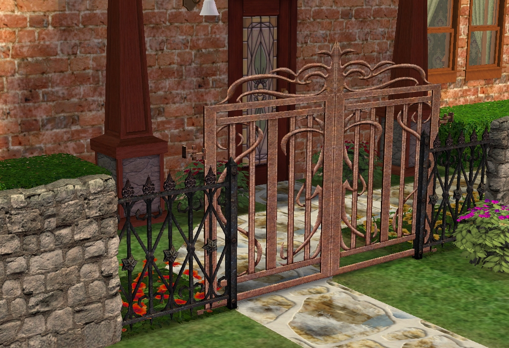 Sims 3 Mansion With Gates
