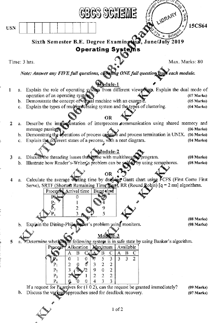 Visvesvaraya Technological University B.E. COMPUTER SCIENCE (CBCS ...