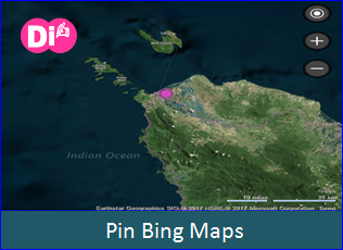 Menambah Pin pada Bing Maps