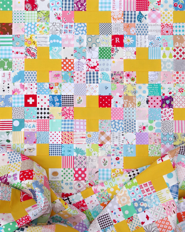 Red Pepper Quilts: Scrappy Cross Quilt and Tutorial