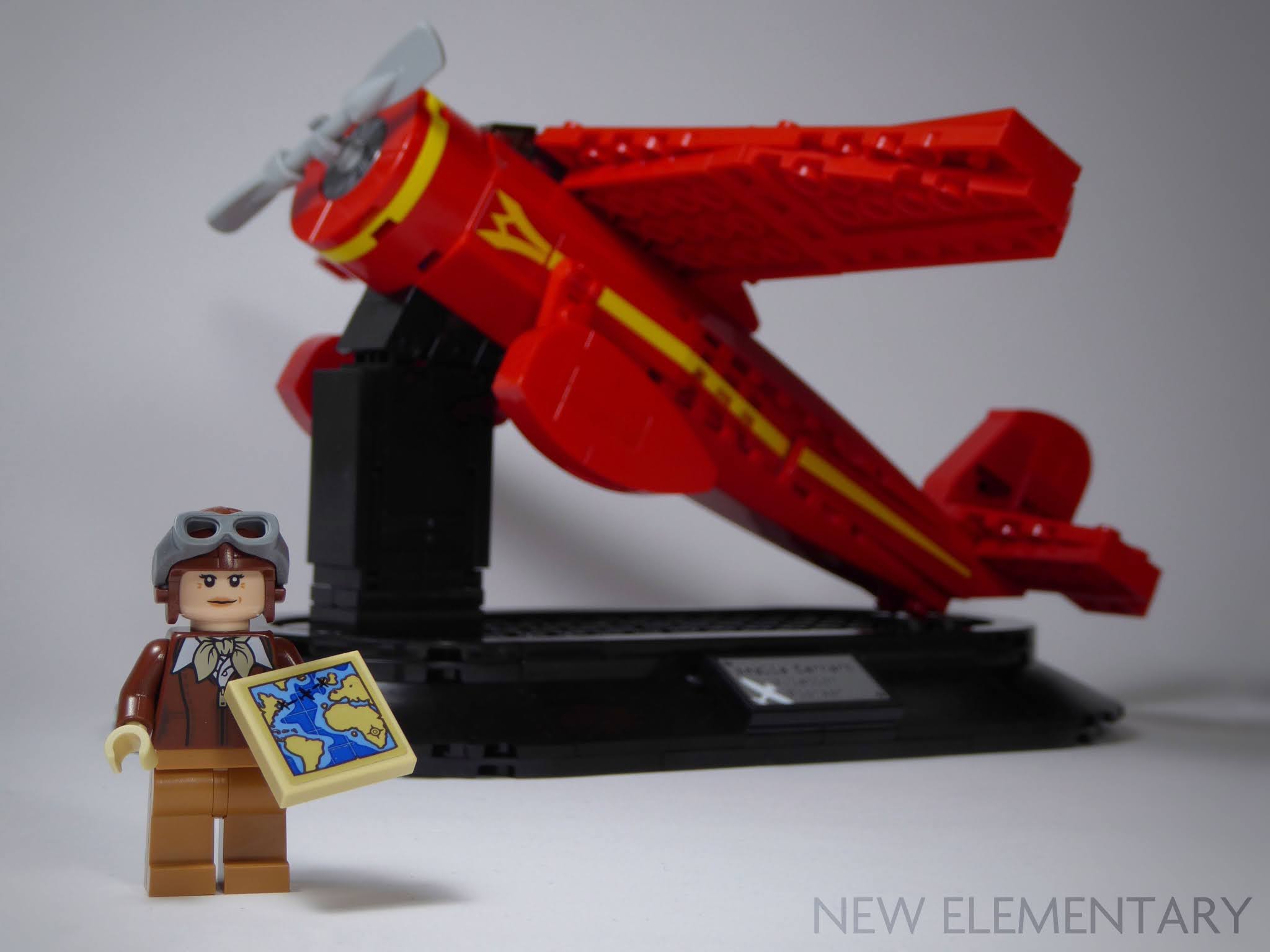 LEGO® review: 40450 Amelia Earhart Tribute | New Elementary: LEGO ...