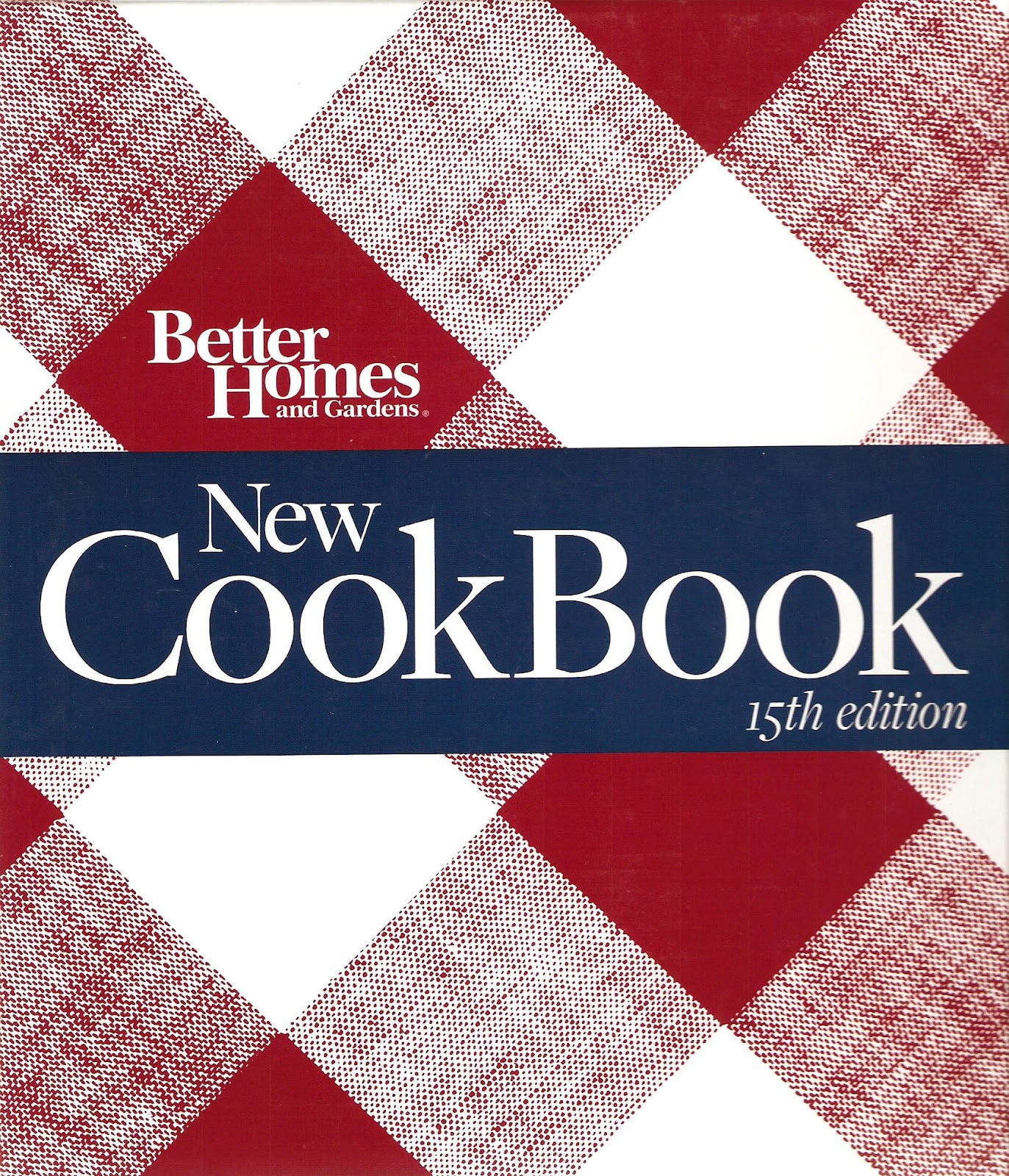 The Iowa Housewife: Better Homes and Gardens Red Plaid cookbook