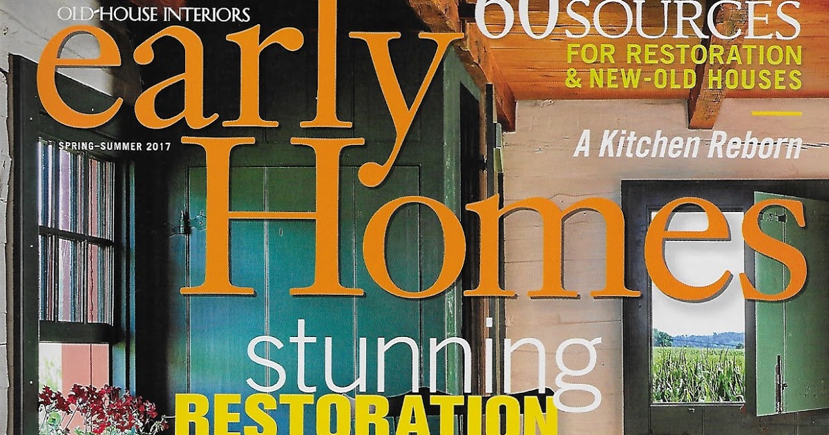 Village Weaver article in Early Homes magazine April 2017