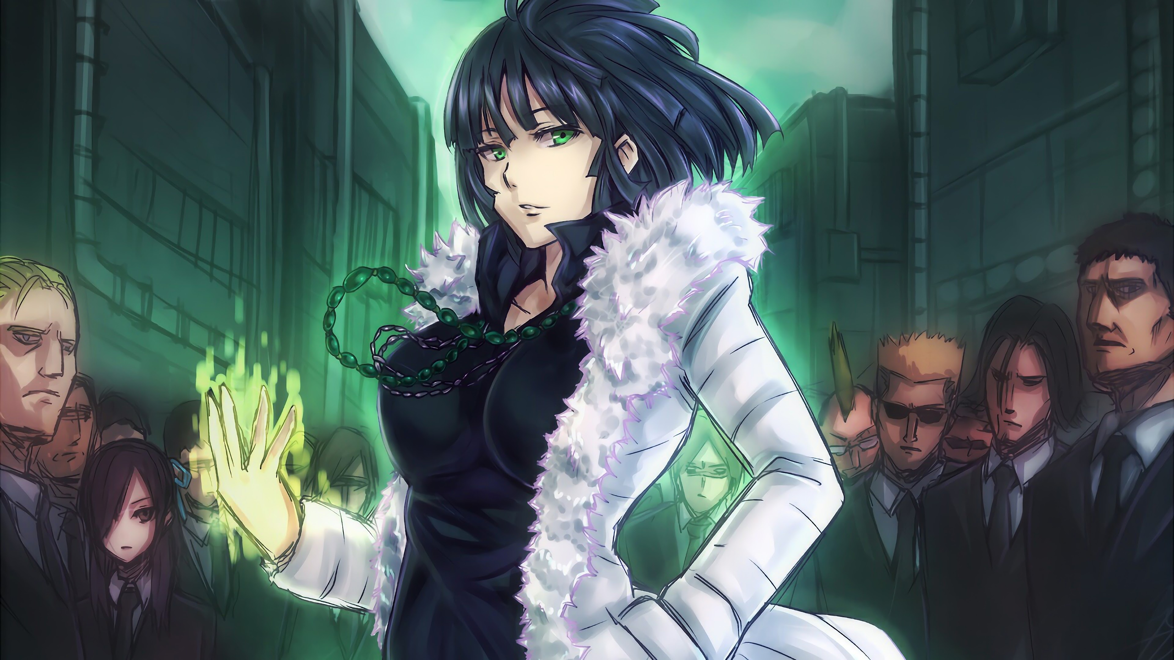 Fubuki, One Punch Man, 4K, #37 Wallpaper iPhone Phone