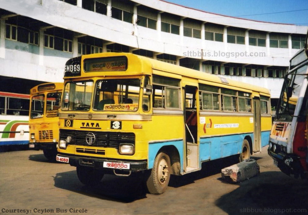 SLTB buses - ශ්‍රී ලංගම බස්: Ruby bodied TATA LP 1510/52 bus from SBC ...