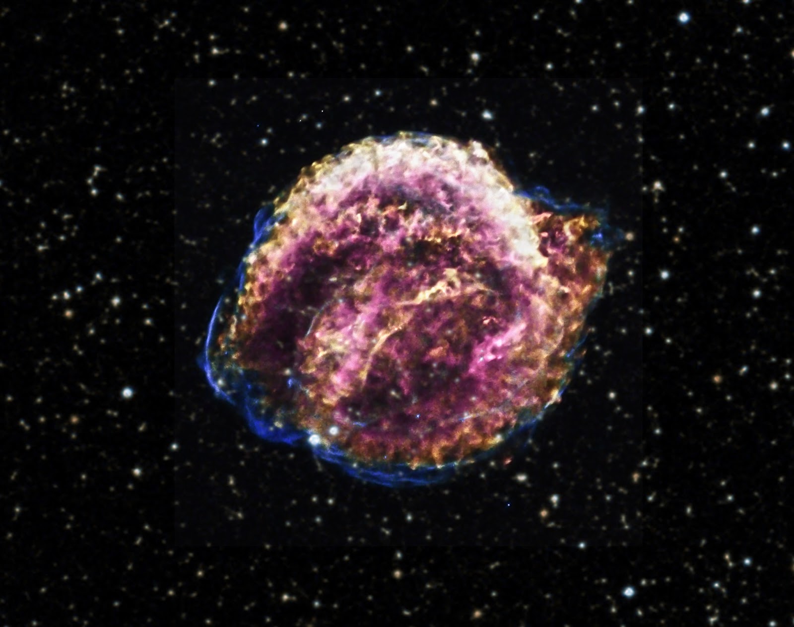Aprendendo sobre o Universo: Kepler Supernova Remnant