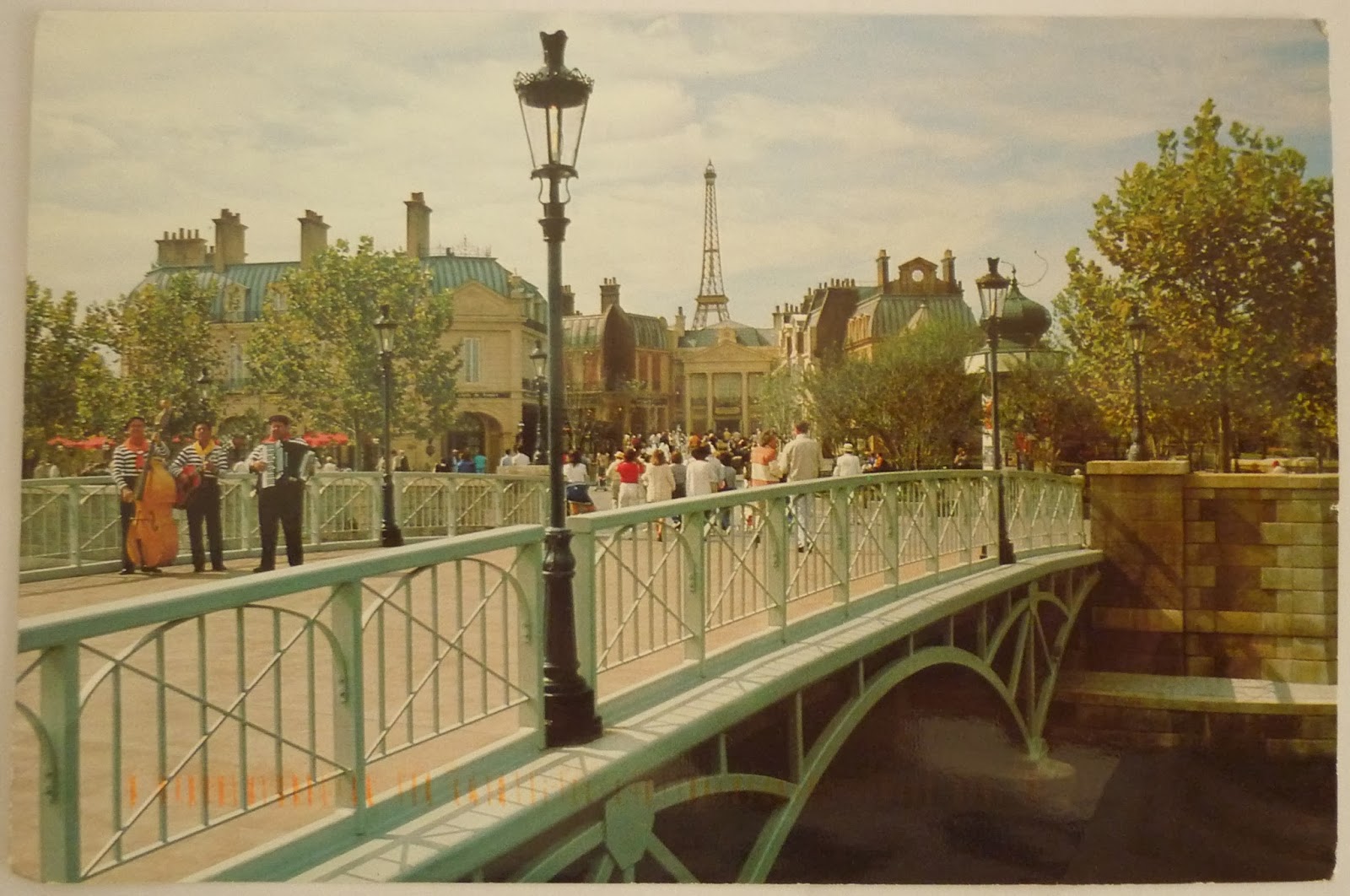 Postcards of Bridges: Bridge over a canal of the Disney World Park in ...