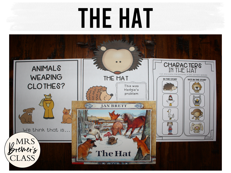 The Hat | Book Activities, Class Book, and Craftivity | Mrs. Bremer's Class