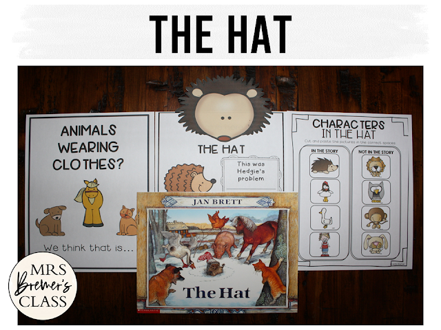 The Hat | Book Activities, Class Book, and Craftivity | Mrs. Bremer's Class