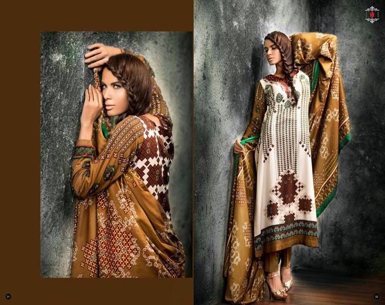 Ittehad Textiles Linen Collection 2013-14 | Dazzling Print and Patterns ...