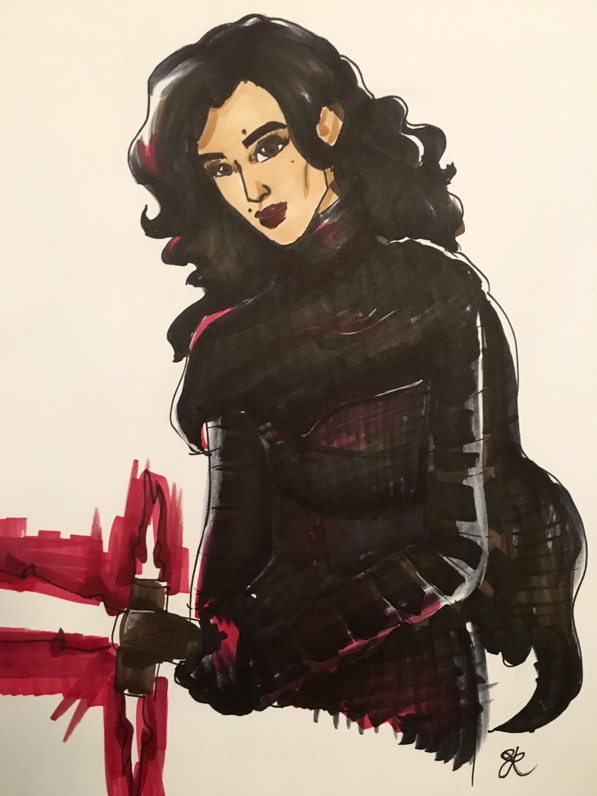 Drawn To Writing: Star Wars Genderbent Drawing Challenge!