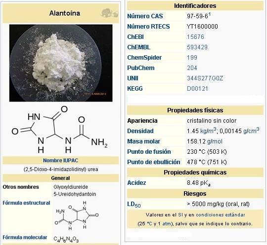 QUIMICA EXPRESS SAC: ALANTOINA - STOCK
